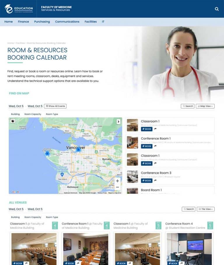 Online Venue Booking & Room Scheduling Software | Timely